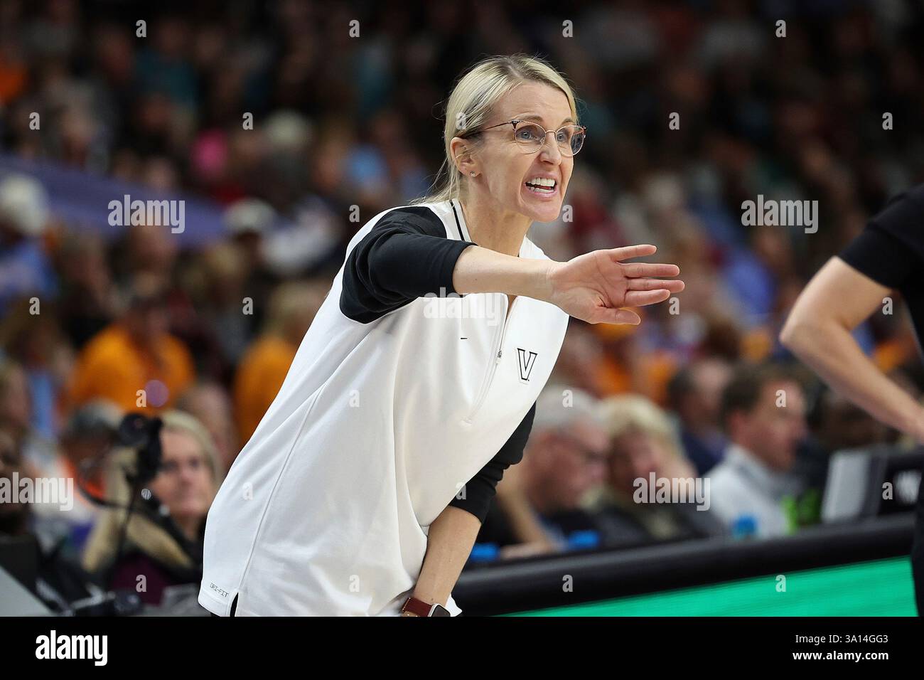 GREENVILLE, SC - MARCH 06: Vanderbilt Commodores head coach Shea Ralph ...