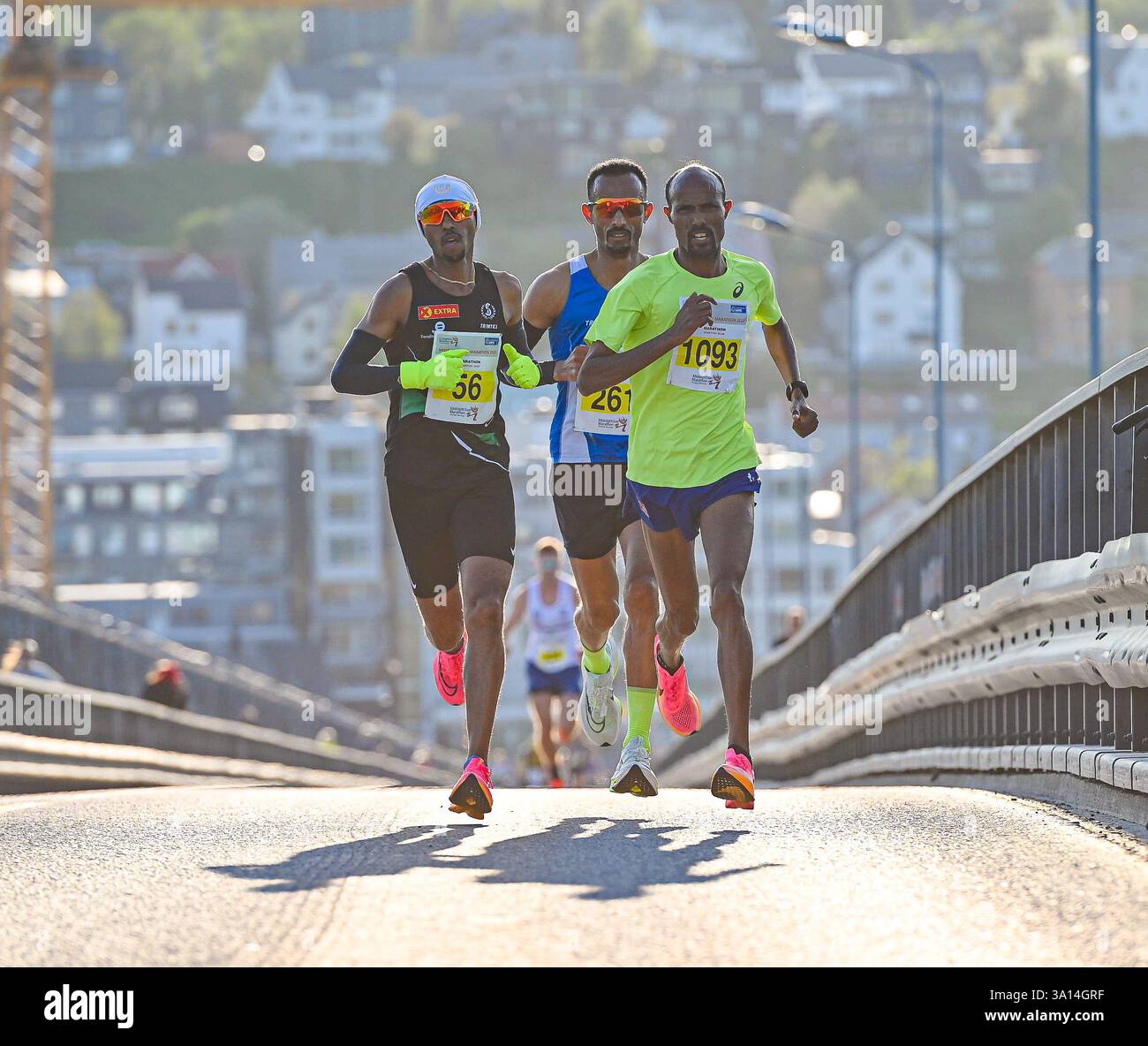 Midnight sun marathon tromso hi-res stock photography and images - Alamy
