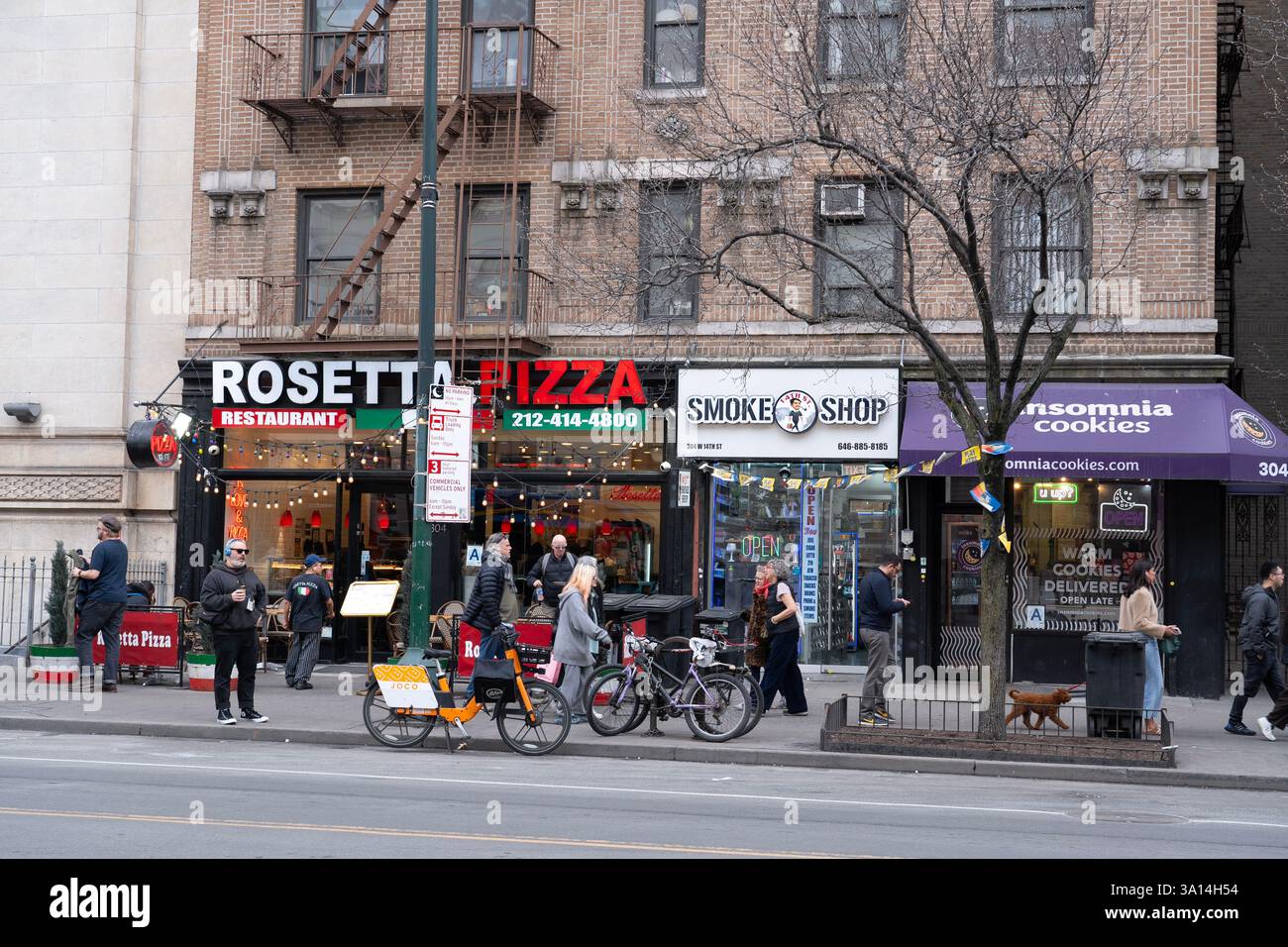 West 14th Street between 8th and 9th Avenues on the border of the West ...