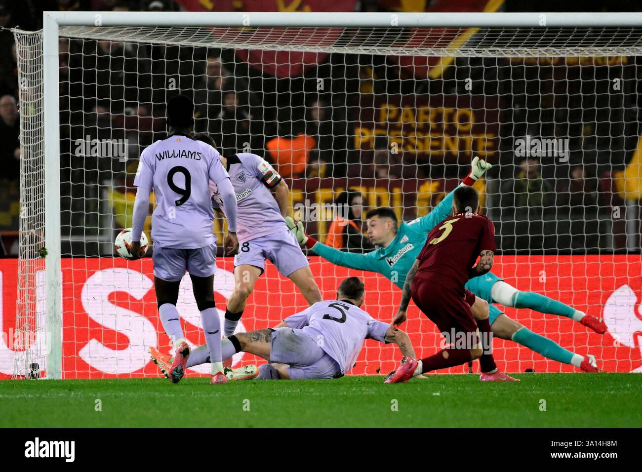 Rome, Italy. 06th Mar, 2025. Jose Angel Esmoris Tasende Angelino of AS ...