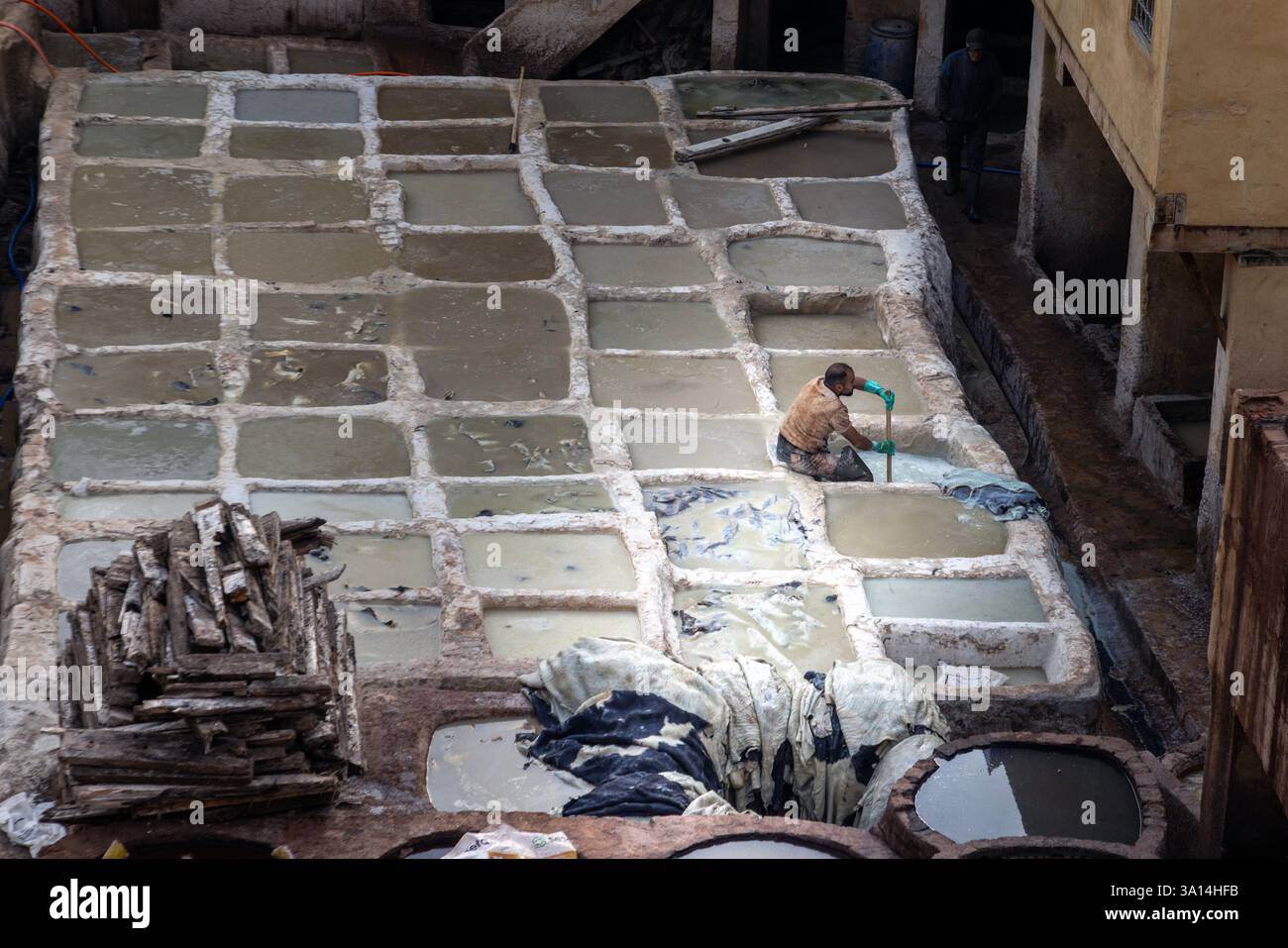 The tanning industry is a popular tourist attraction in Fez, Morocco ...