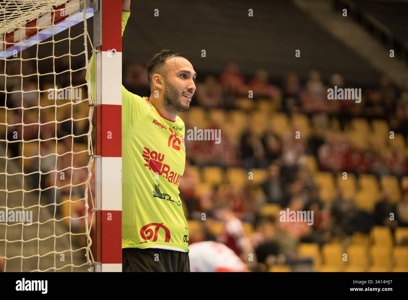 Odense, Denmark. 06th Mar, 2025. Ali Iancu Ionut Ciprian (18) of Dinamo ...
