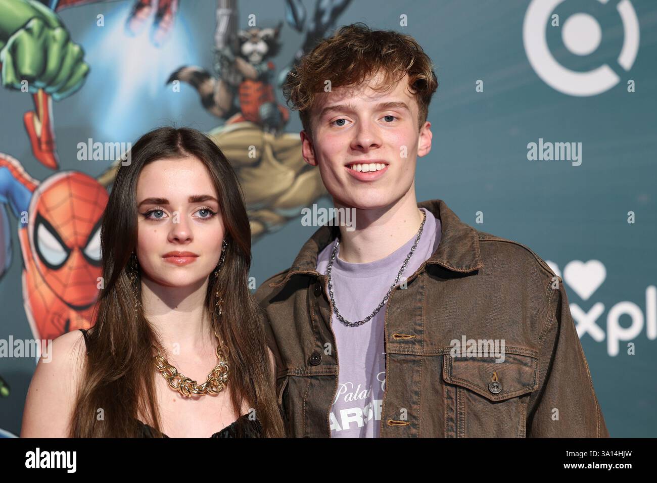 06.03.2025, Koeln, Odysseum, roter Teppich: Marvel: Die Ausstellung ...