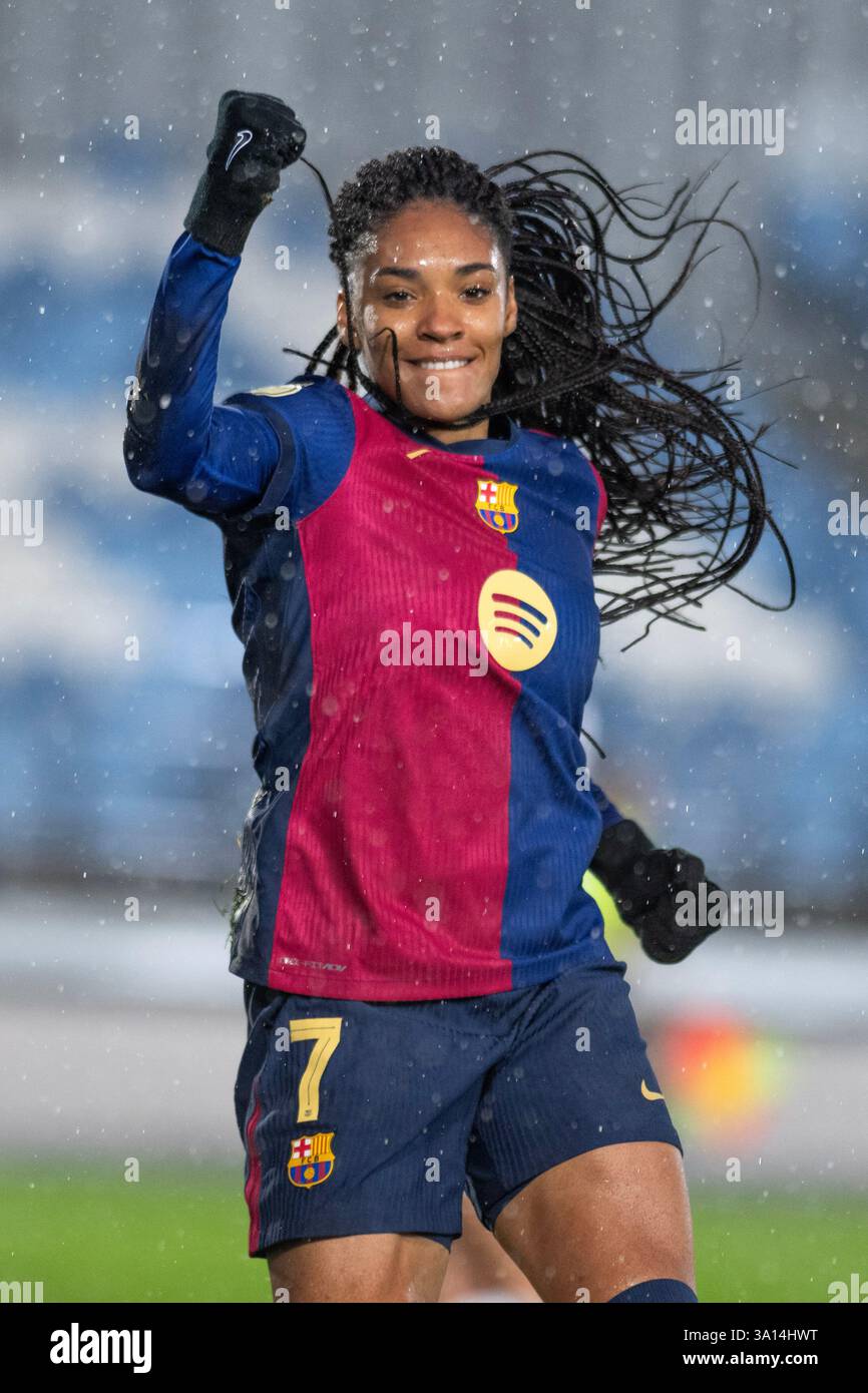 Valdebebas, Madrid, Spain. 6th Mar, 2025. during the Copa de la Reina ...