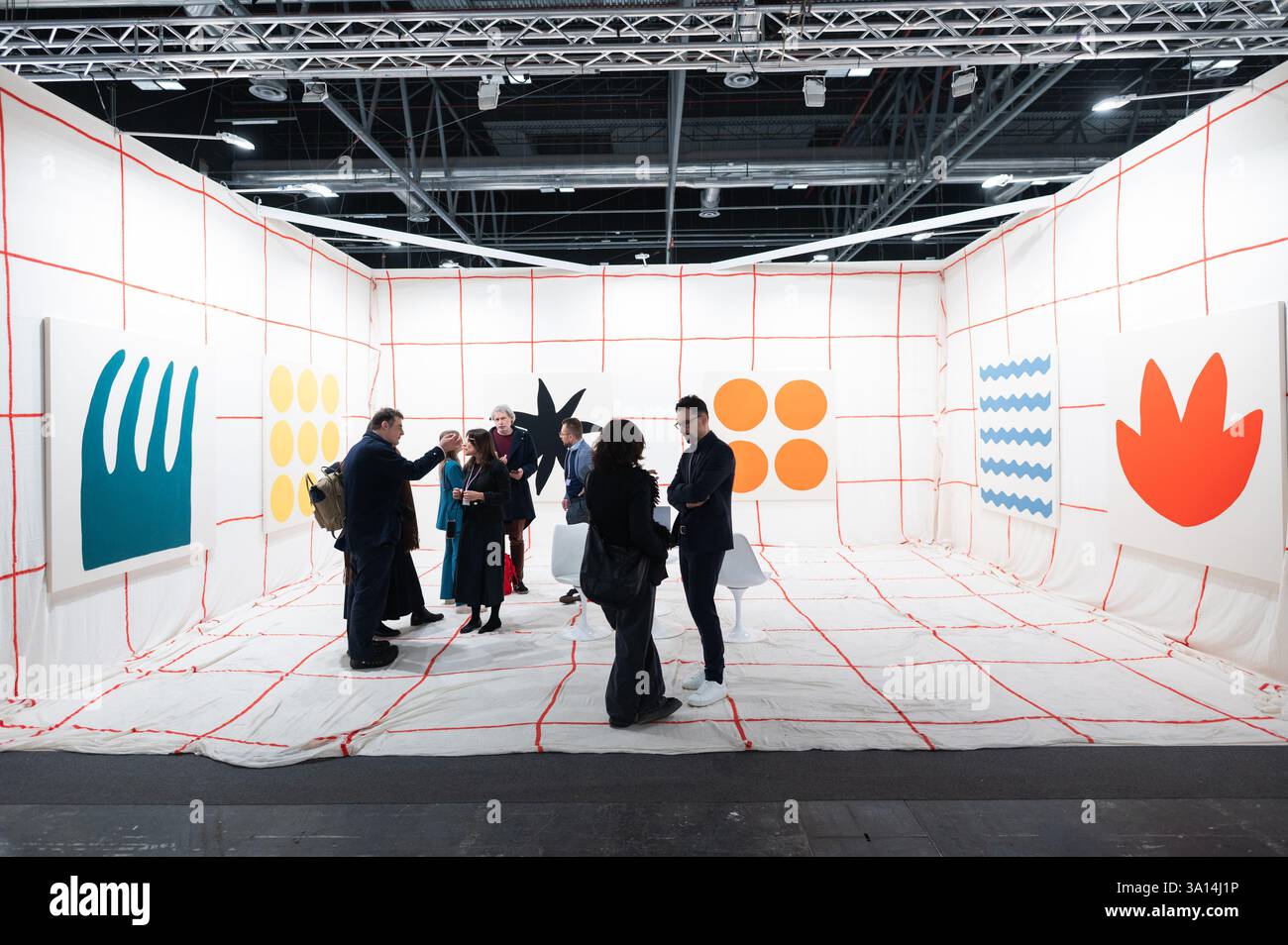 View of the stand of Adelaide Cioni at ARCO, the International ...