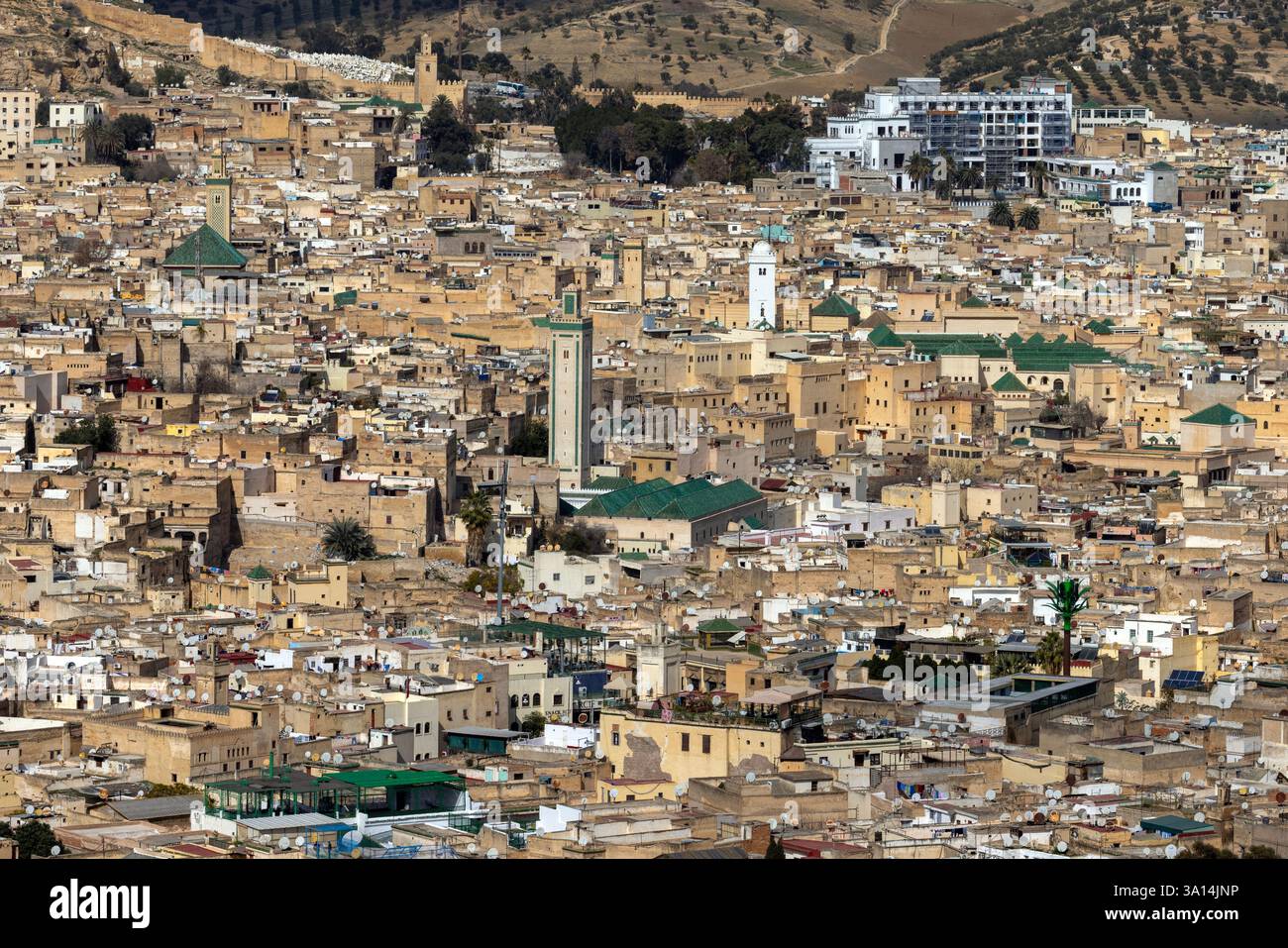 Panoramic view city meknes hi-res stock photography and images - Alamy