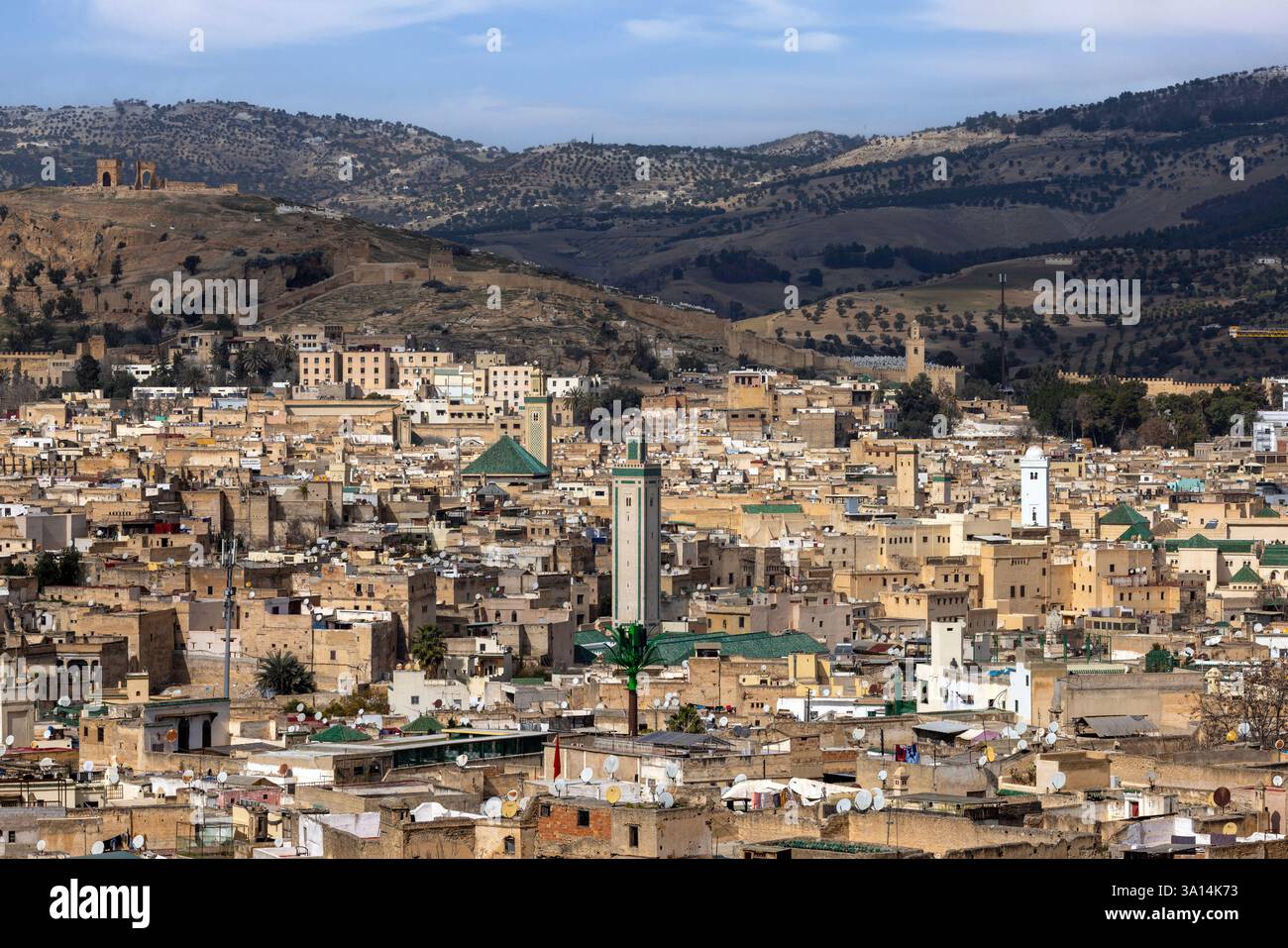 Panoramic view city meknes hi-res stock photography and images - Alamy