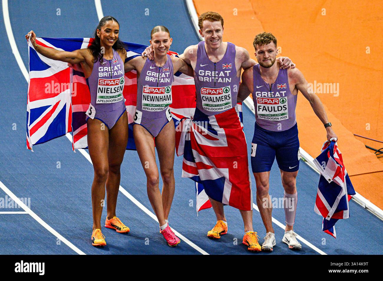 APELDOORN, NETHERLANDS - MARCH 6: Alastair Chalmers of Great Britain ...