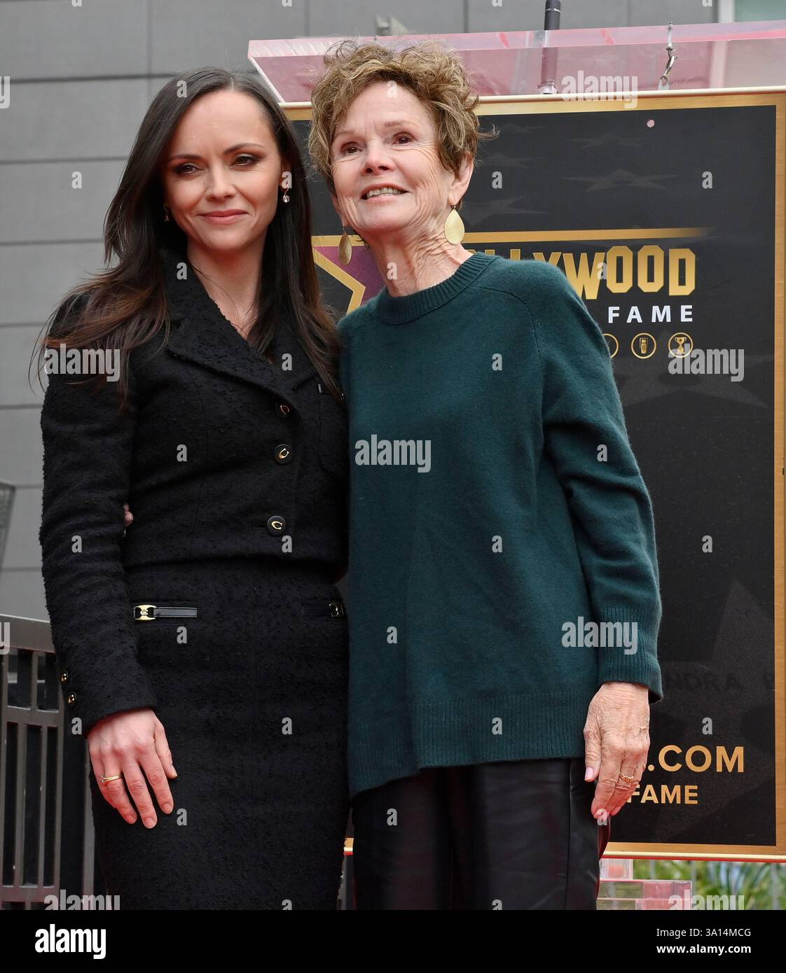 Los Angeles, United States. 06th Mar, 2025. Actress Christina Ricci (L ...