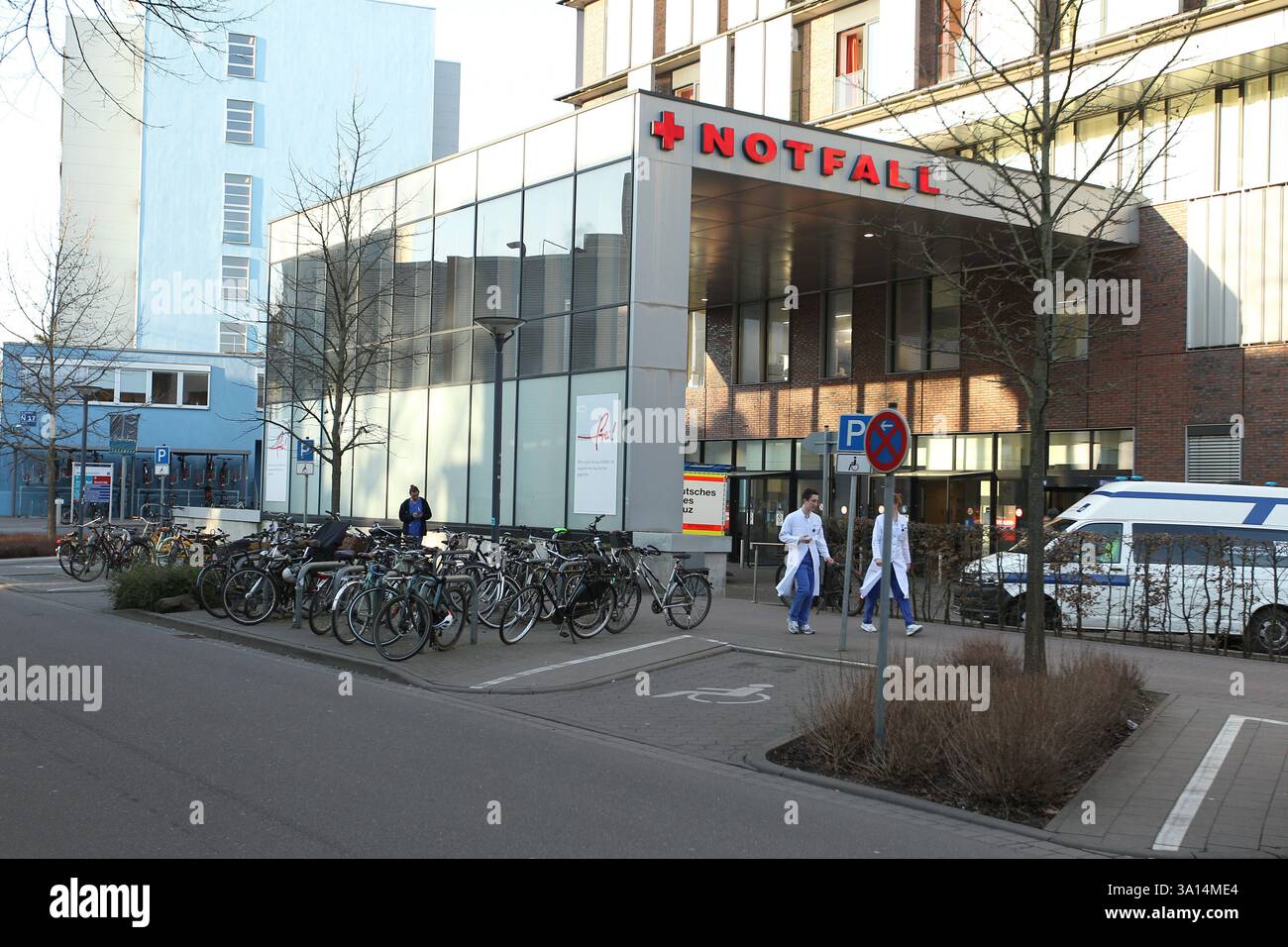 Die Notaufnahme vom Universitätsklinikum Eppendorf UKE. Eppendorf ...