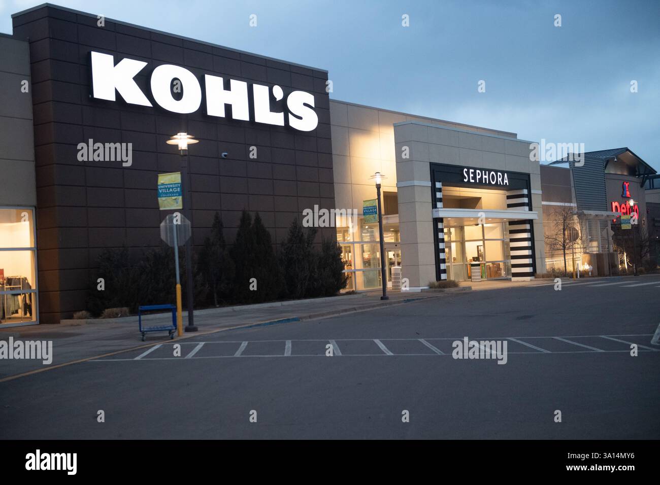 Kohl's/Sephora Department store in the University Village Shopping ...
