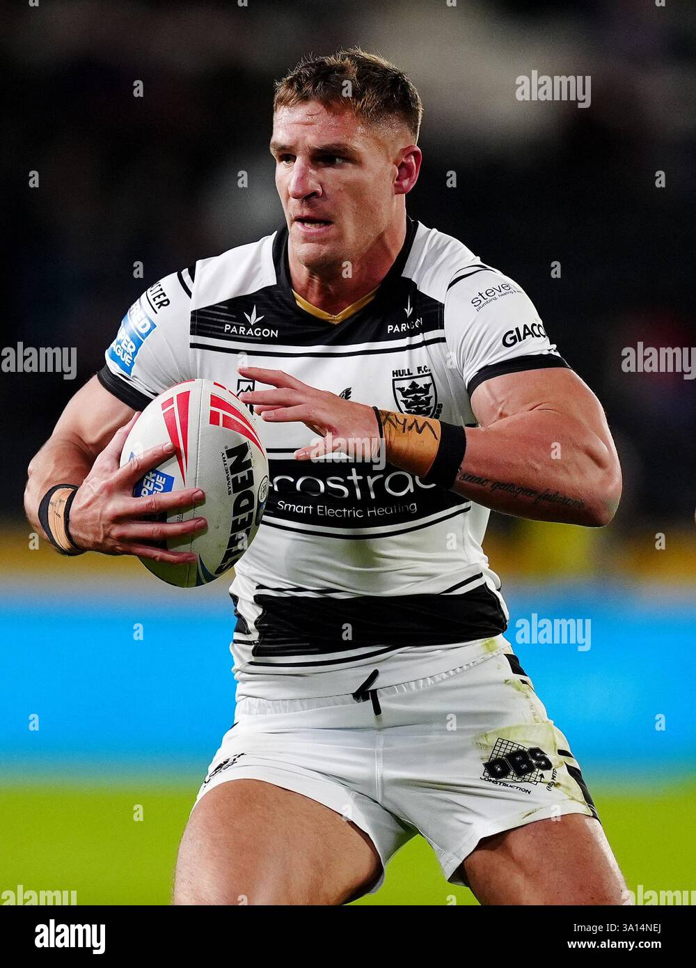Hull FC's Jed Cartwright during the Betfred Super League match at MKM ...