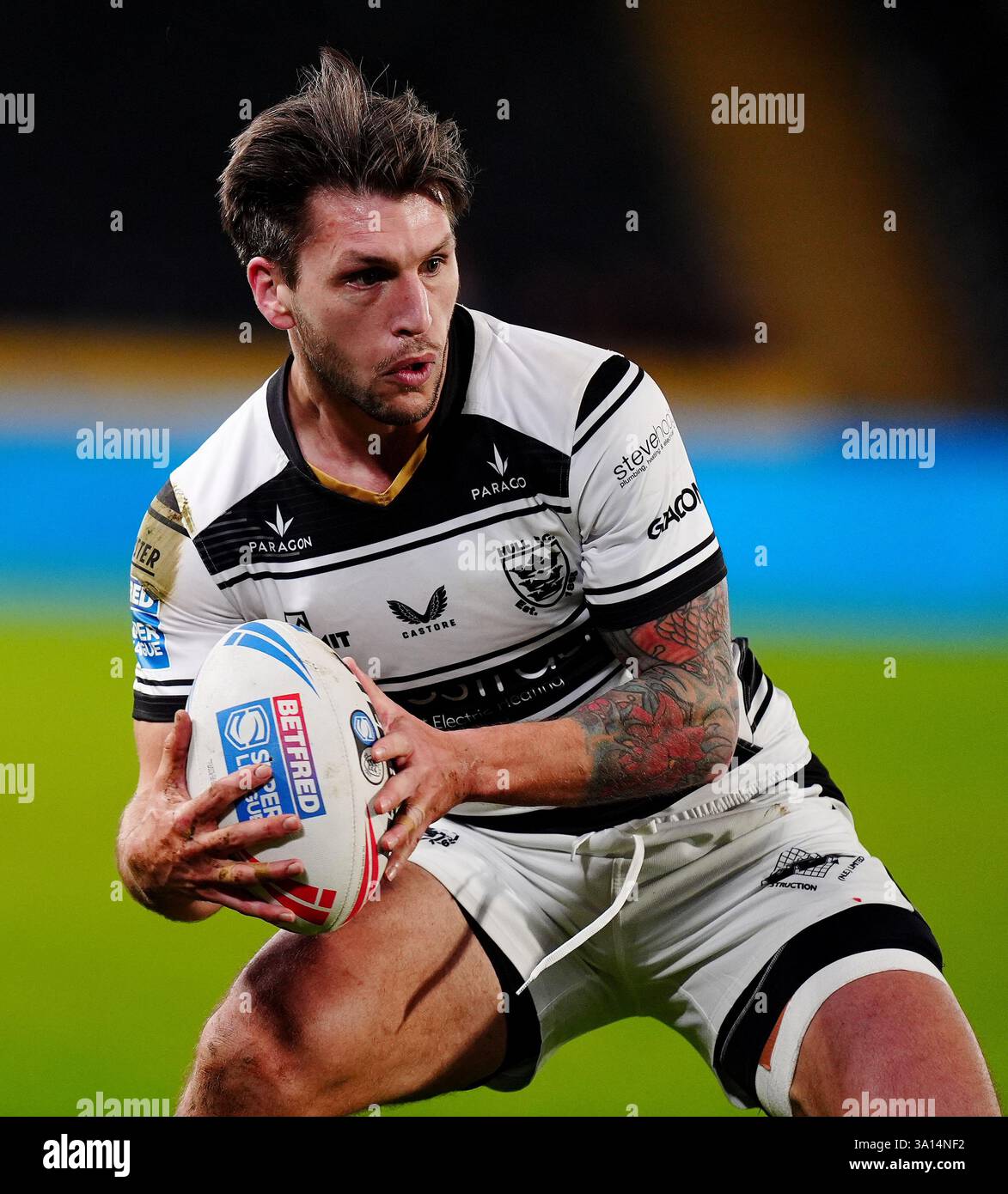 Hull FC's Tom Briscoe during the Betfred Super League match at MKM ...