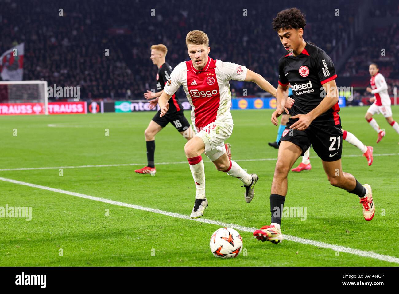 Amsterdam, Netherlands. 06th Mar, 2025. AMSTERDAM, NETHERLANDS - MARCH 6: Anton Gaaei of AFC ...