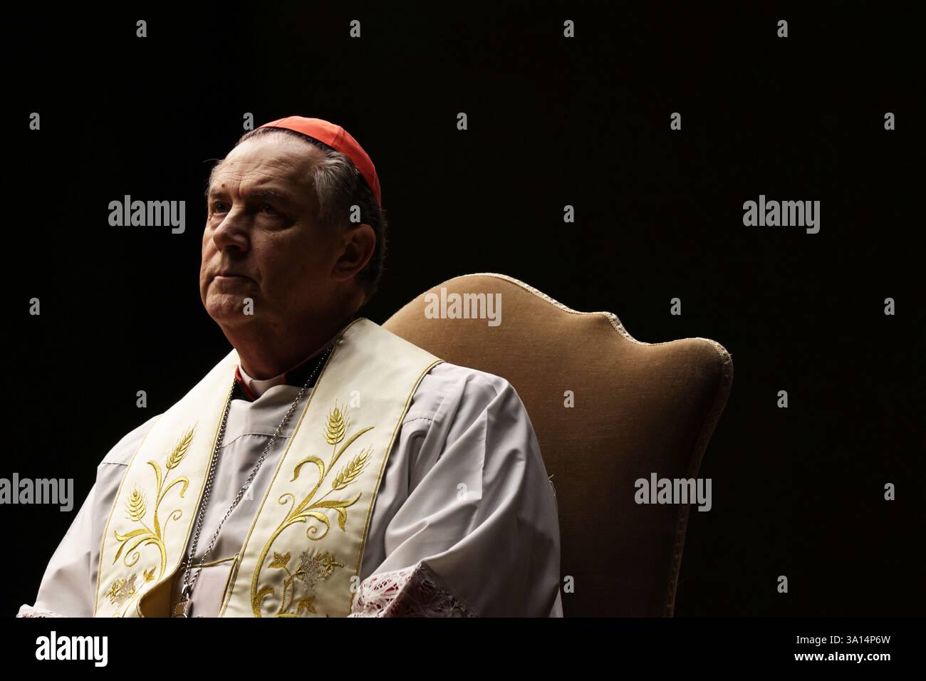 March 6, 2025 - Vatican City. Cardinal ANGEL FERNANDO ARTIME Pro ...