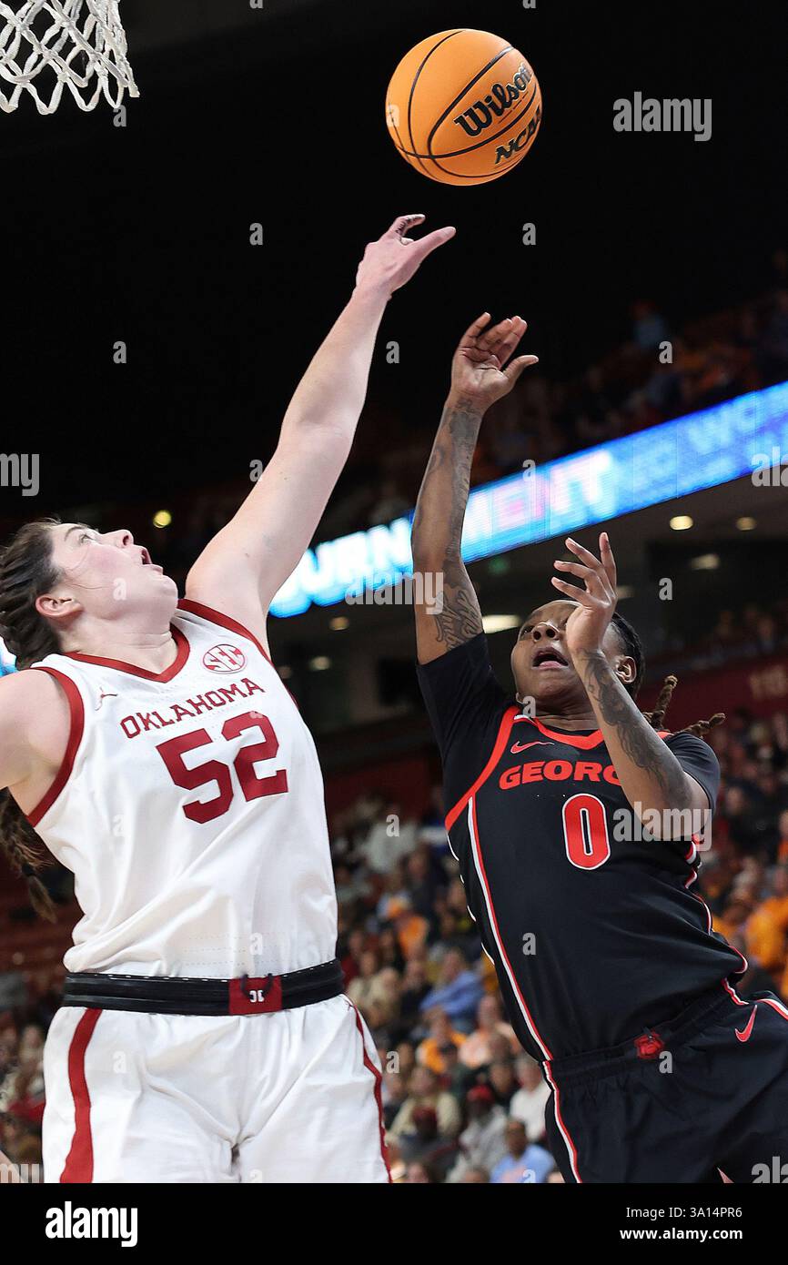 GREENVILLE, SC - MARCH 06: Oklahoma Sooners center Raegan Beers (52 ...