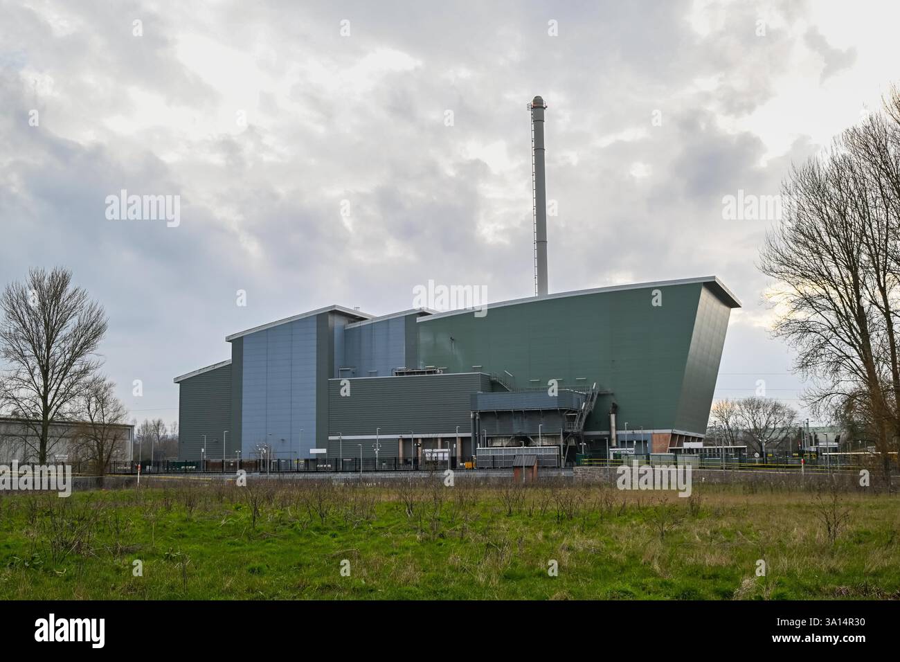 Exeter, Devon, UK. 6th March 2025. General view of the Exeter Energy ...