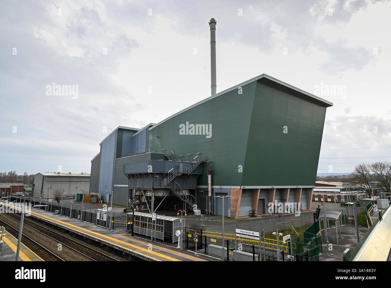 Exeter, Devon, UK. 6th March 2025. General view of the Exeter Energy ...