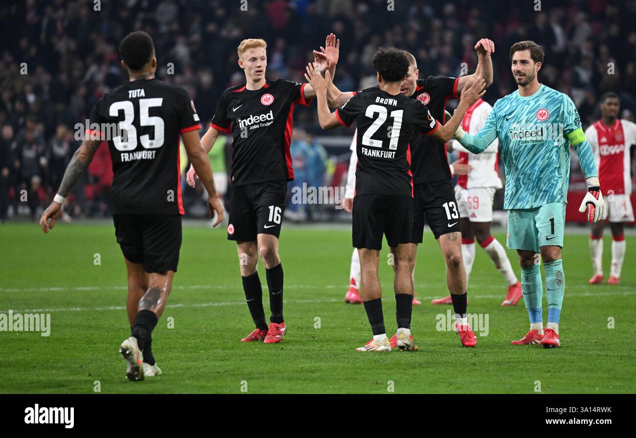 Amsterdam, Netherlands. 06th Mar, 2025. Soccer: Europa League, Ajax ...