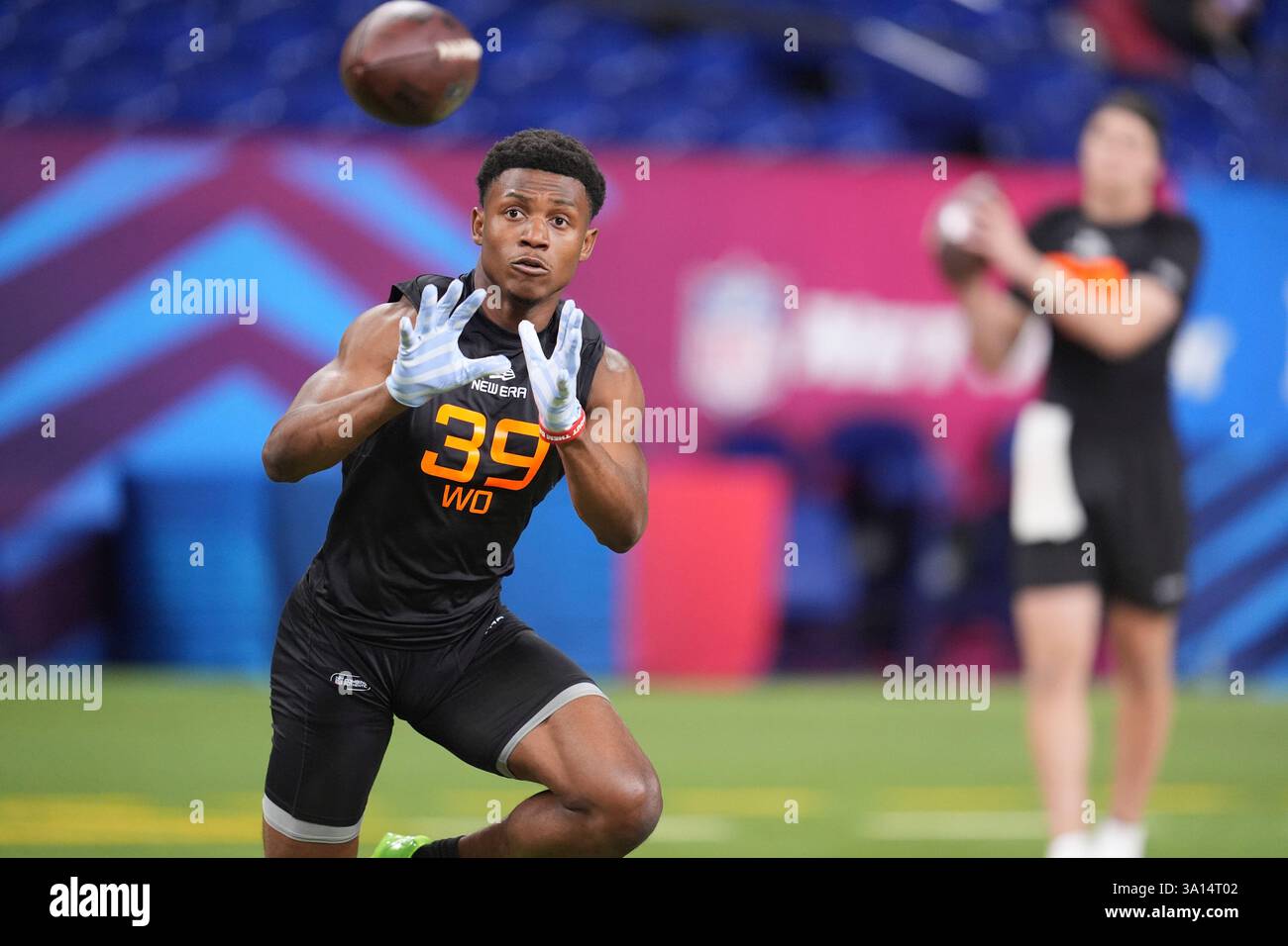 Georgia wide receiver Arian Smith runs a drill at the NFL football ...