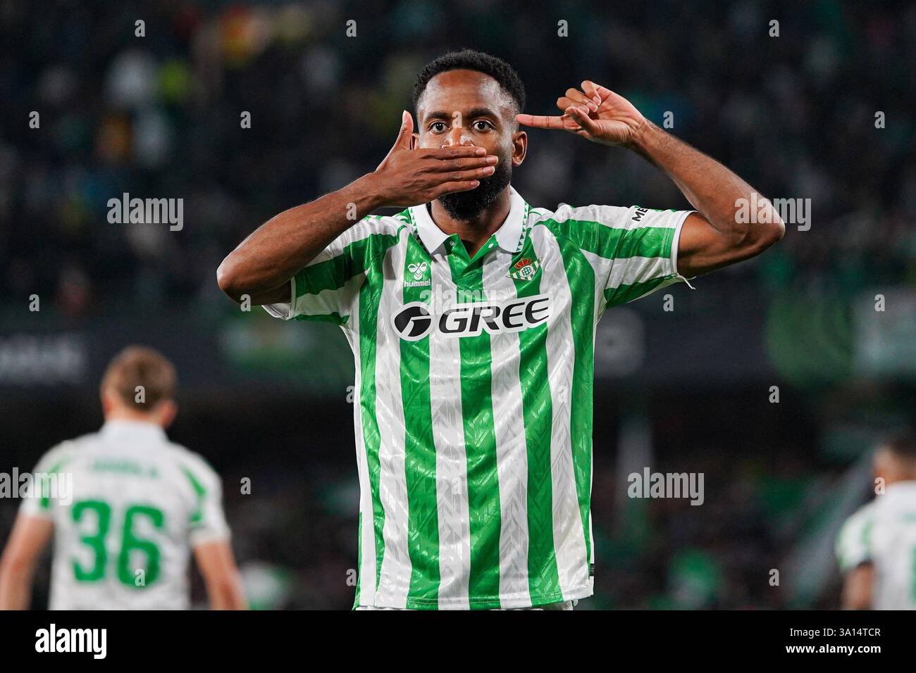 Real betis villamarin flag hi-res stock photography and images - Alamy