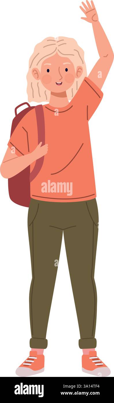 New Student Greeting Stock Vector Image & Art - Alamy