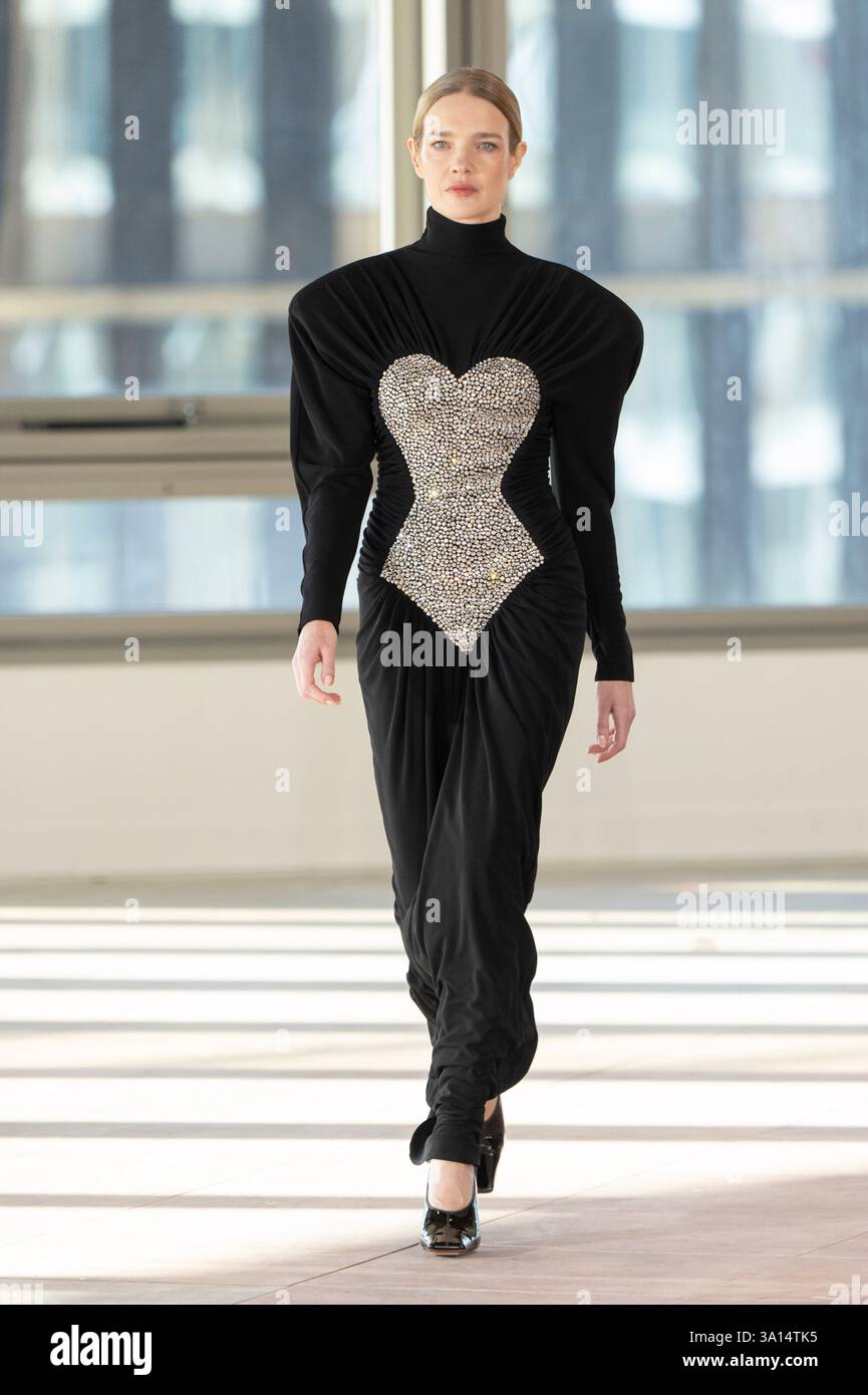 Model Natalia Vodianova walks on the runway during the Stella McCartney ...