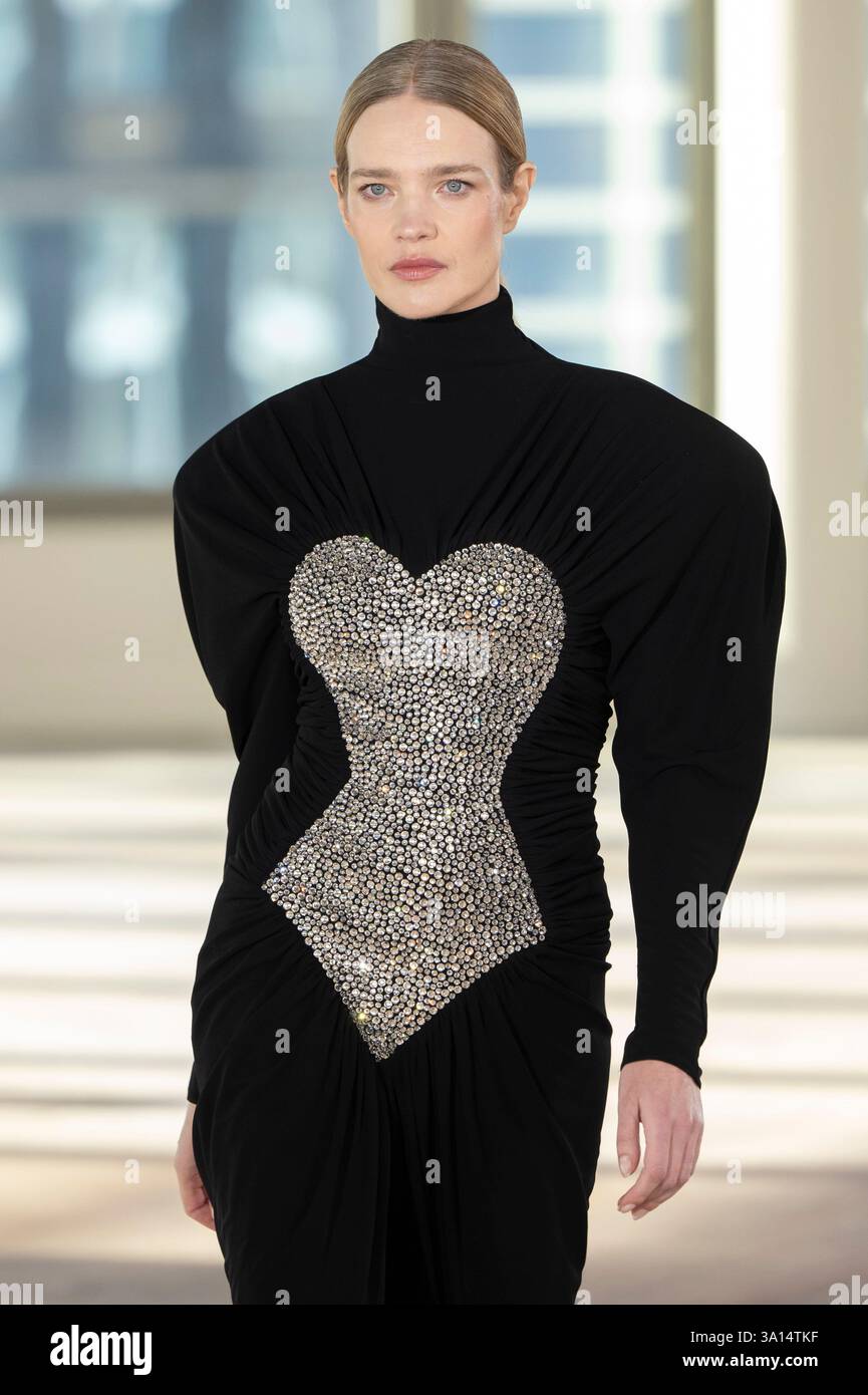 Model Natalia Vodianova walks on the runway during the Stella McCartney ...