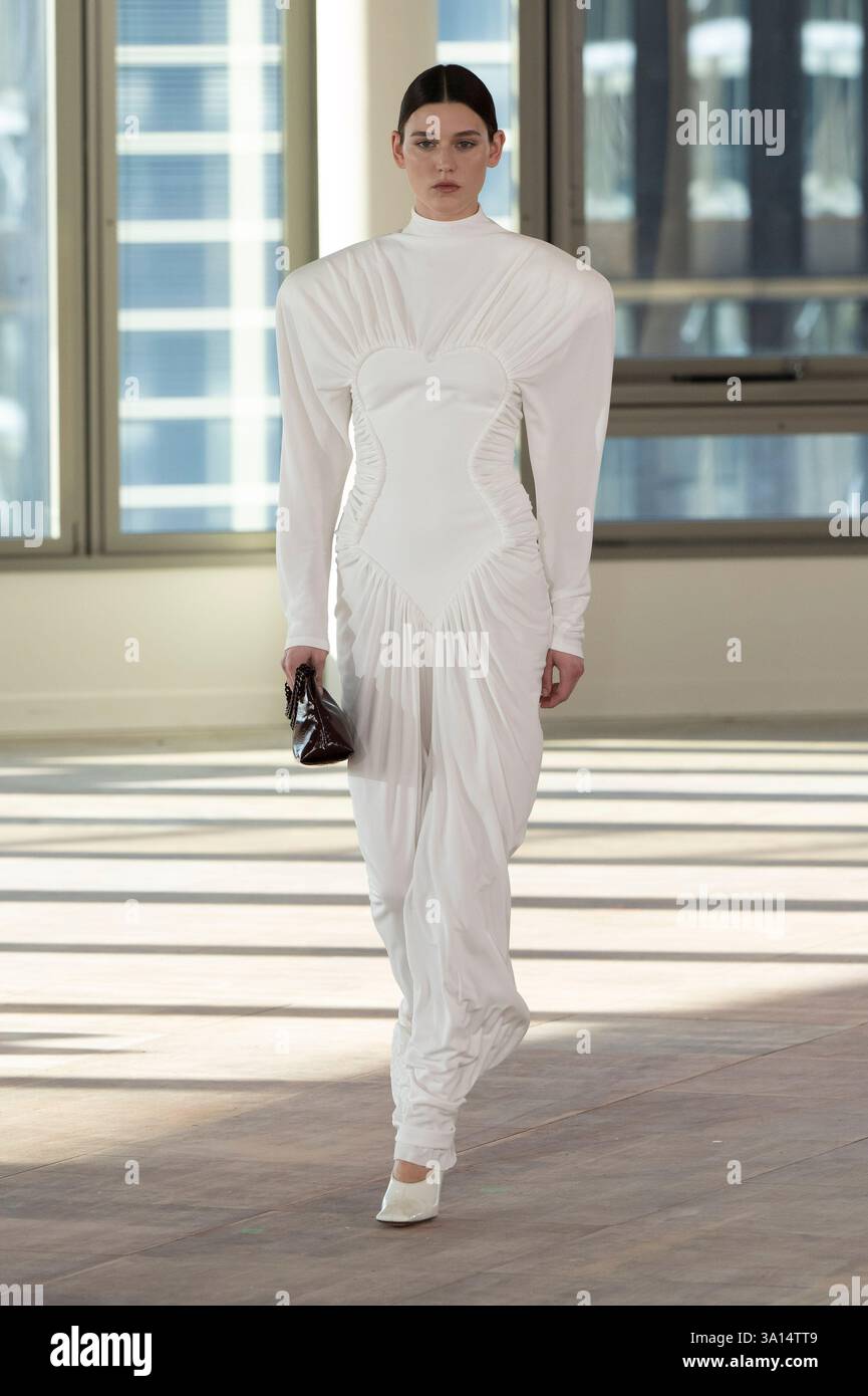 Model Vivienne Rohner walks on the runway during the Stella McCartney ...