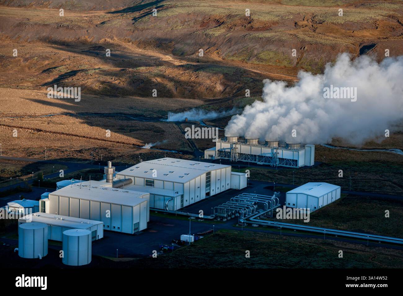 Nesjavellir Geothermal Power Station. It is the second-largest ...