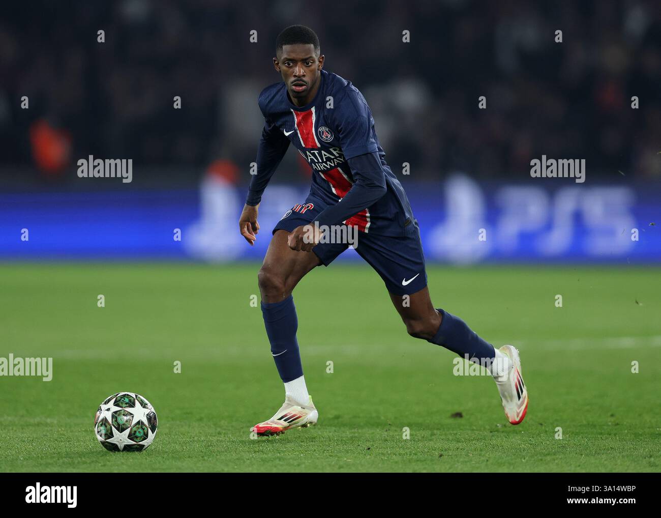 Paris, France. 5th Mar, 2025. Ousmane Dembele of Paris St Germain ...