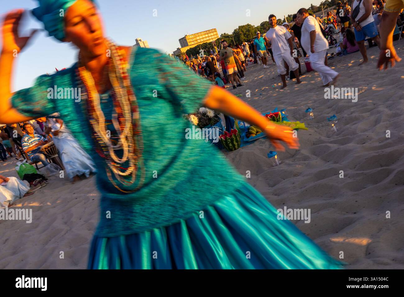 Iemanja African Uruguayan celebrations of goddess of water ,Montevideo ...