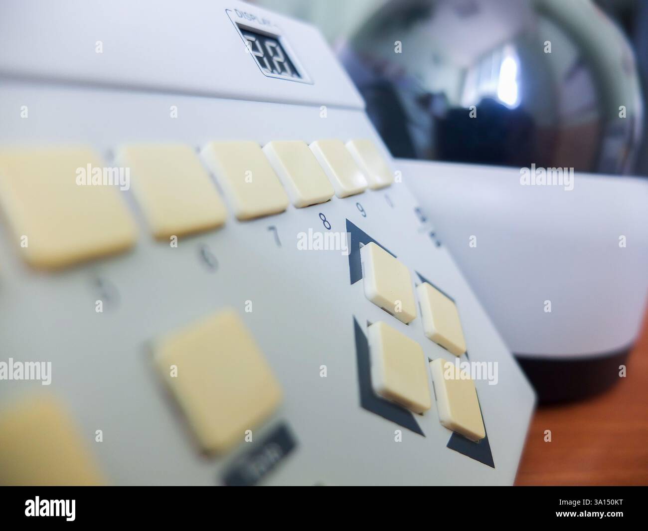 control panel for rotating video cameras Stock Photo - Alamy
