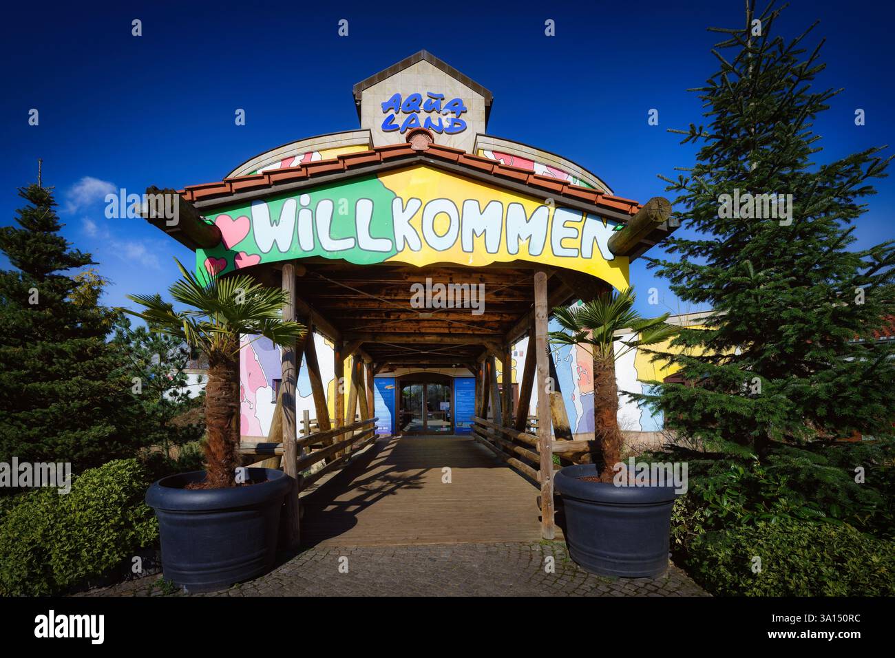 Cologne, Germany March 06 2025: Facade and entrance area of the ...