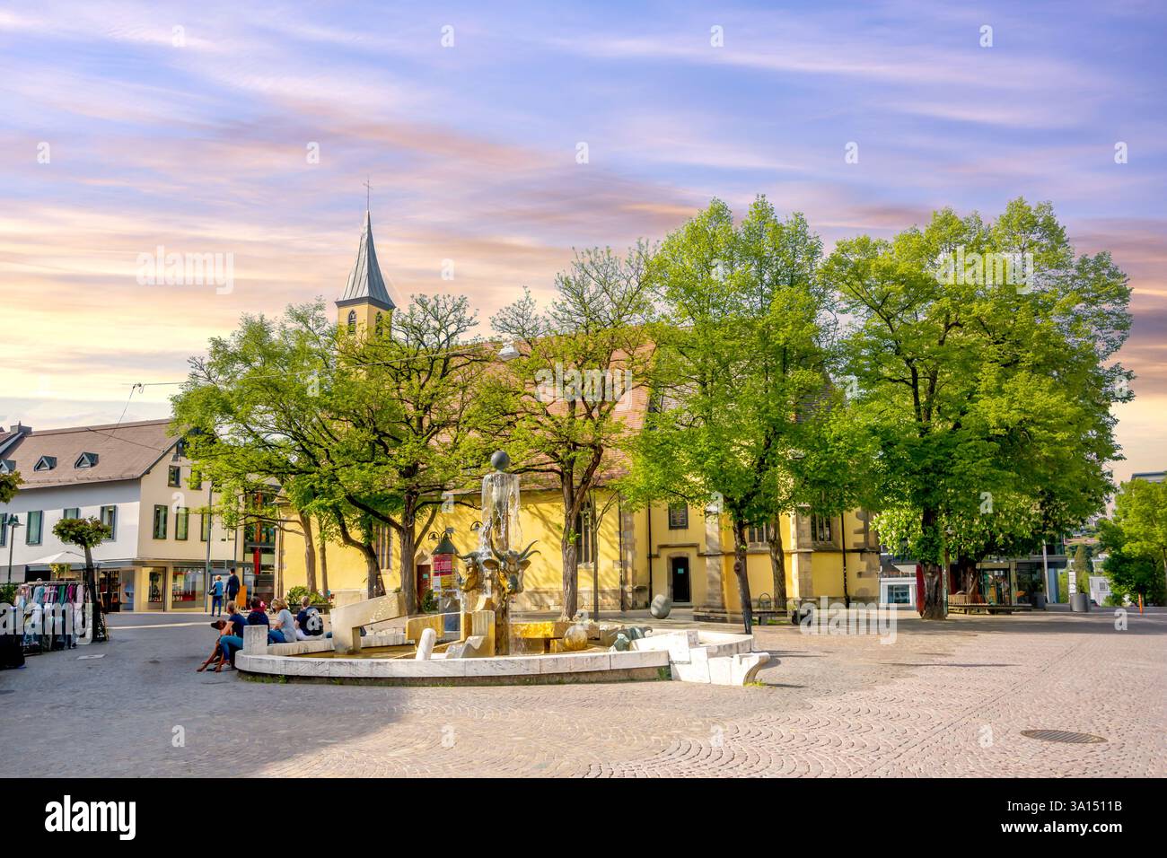 Old city of Nuertingen, Germany Stock Photo - Alamy