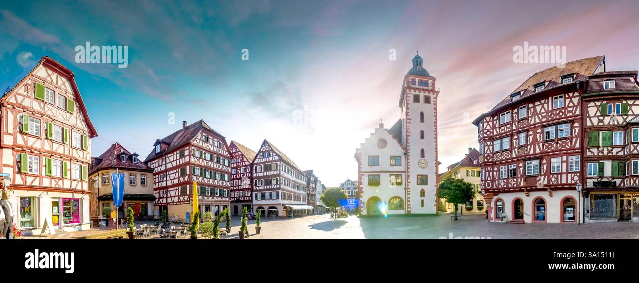 Old city of Mosbach, Germany Stock Photo - Alamy