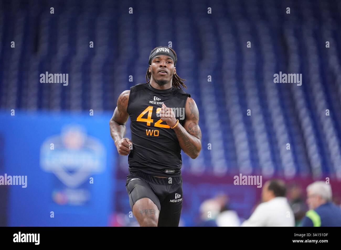 Tennessee wide receiver Dont'e Thornton Jr. runs the 40-yard dash at ...