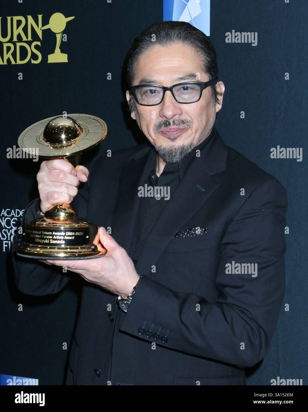 2025 Saturn Awards Press Room at Universal Hilton Hotel on February 2 ...