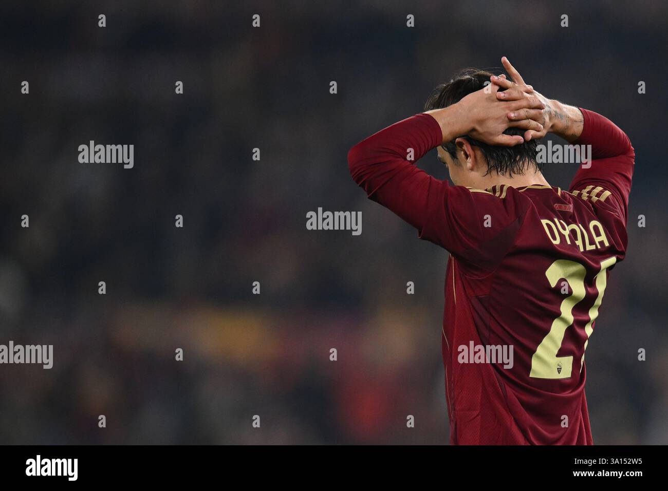 Paulo Dybala of A.S. Roma participates in the 2024/25 UEFA Europa ...