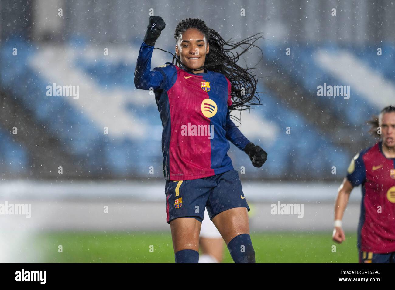 Valdebebas, Madrid, Spain. 6th Mar, 2025. 7 SALMA PARALLUELO ...