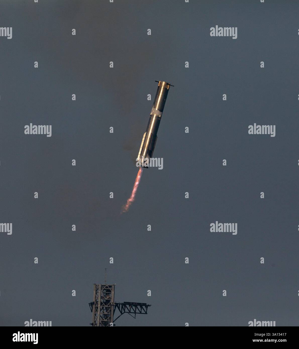 On a clear late afternoon SpaceX launched Starship Flight 8 at 5:30 PM ...