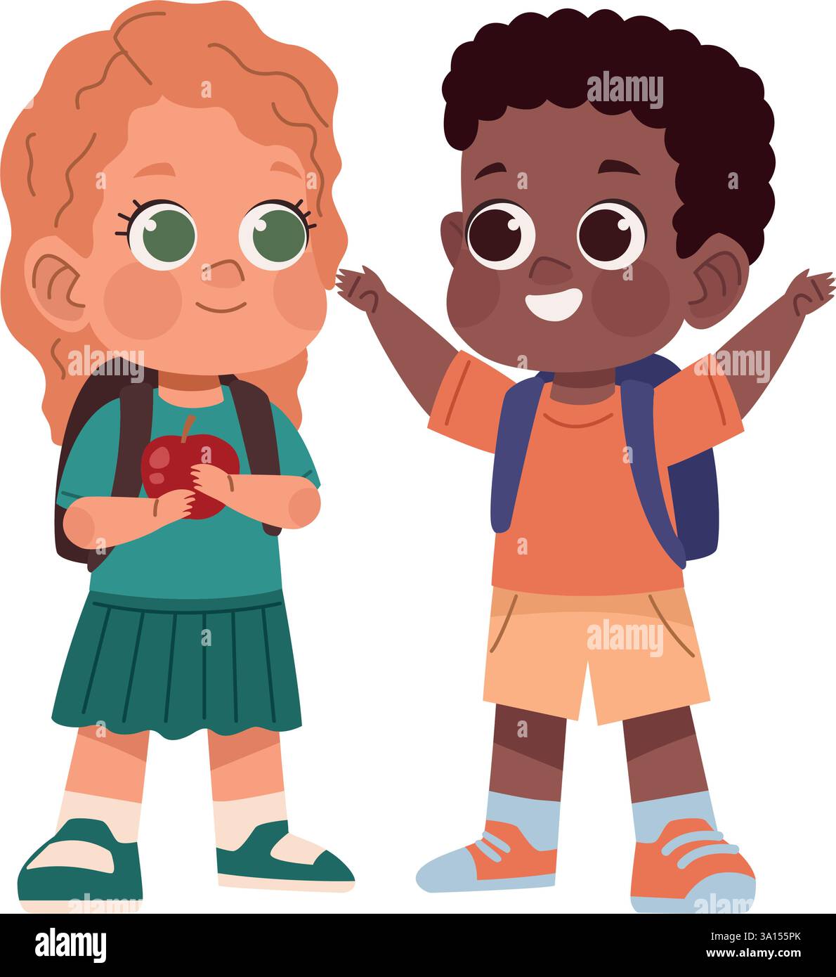 Talking to classmates Cut Out Stock Images & Pictures - Alamy