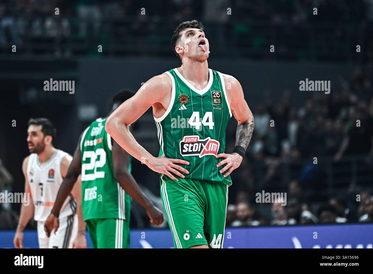 March 6, 2025, Athens, Athens, Greece: 44 KONSTANTINOS MITOGLOU of ...