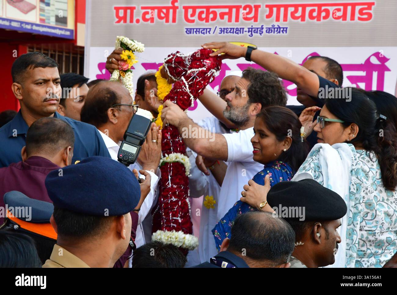 MUMBAI, INDIA - MARCH 6: Congress leader Rahul Gandhi arrives at ...