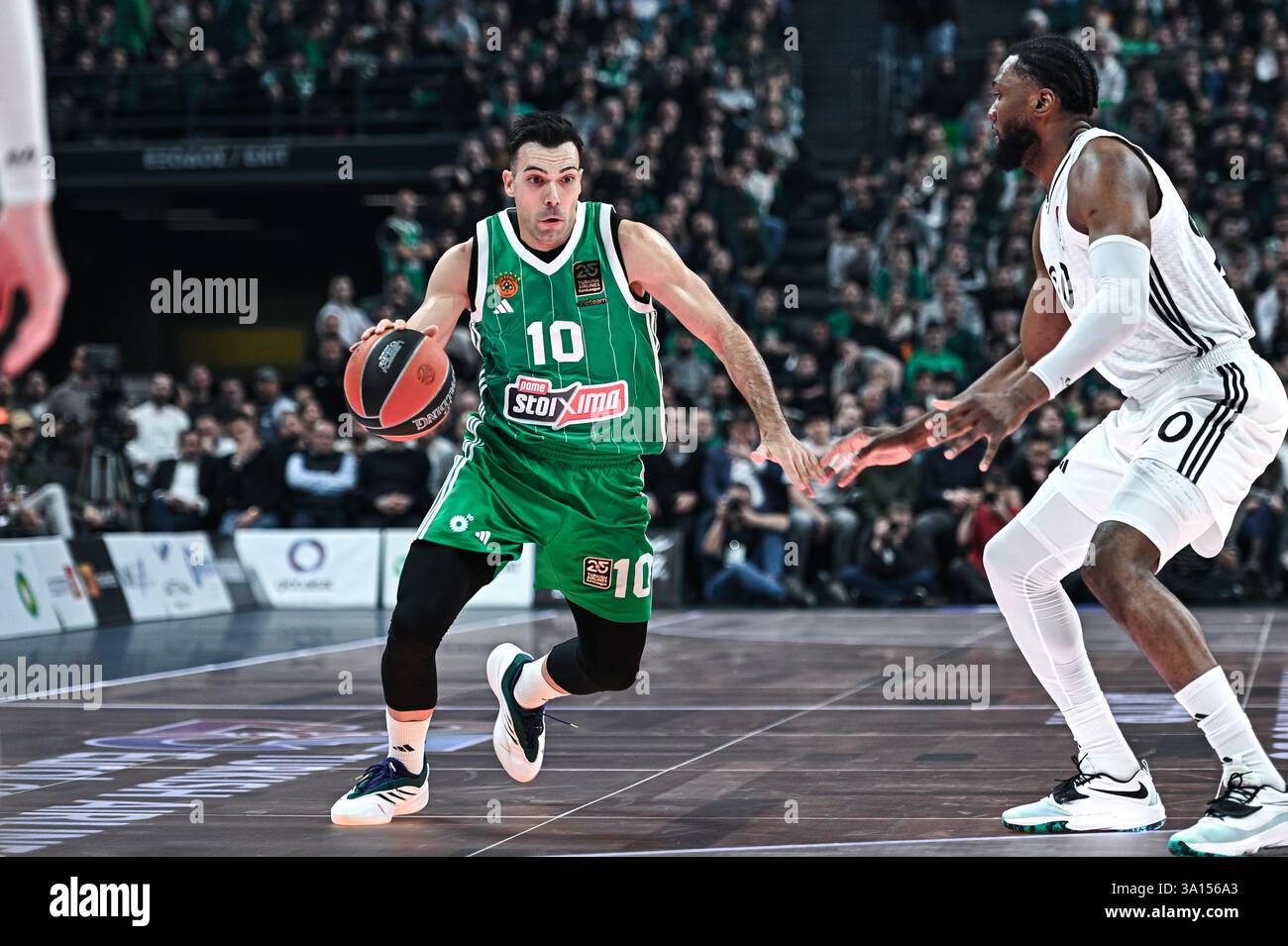 March 6, 2025, Athens, Athens, Greece: 10 KOSTAS SLOUKAS of ...