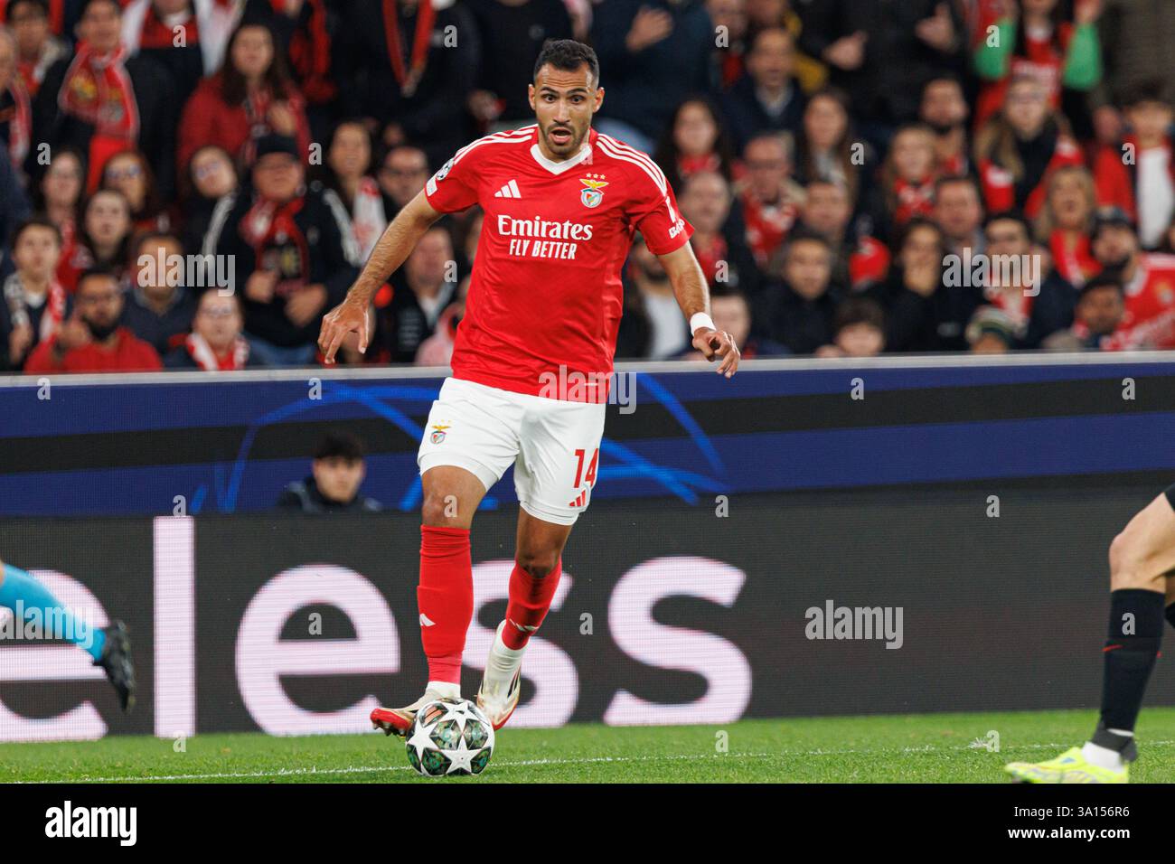 Vangelis Pavlidis seen during UEFA Champions League Round of 16 game ...
