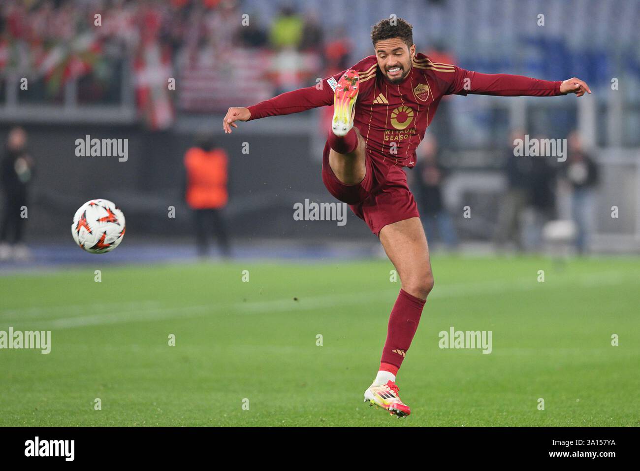 6th Mar 2025, Olimpico Stadium, Rome, Italy; Uefa Europa League Last 16 ...