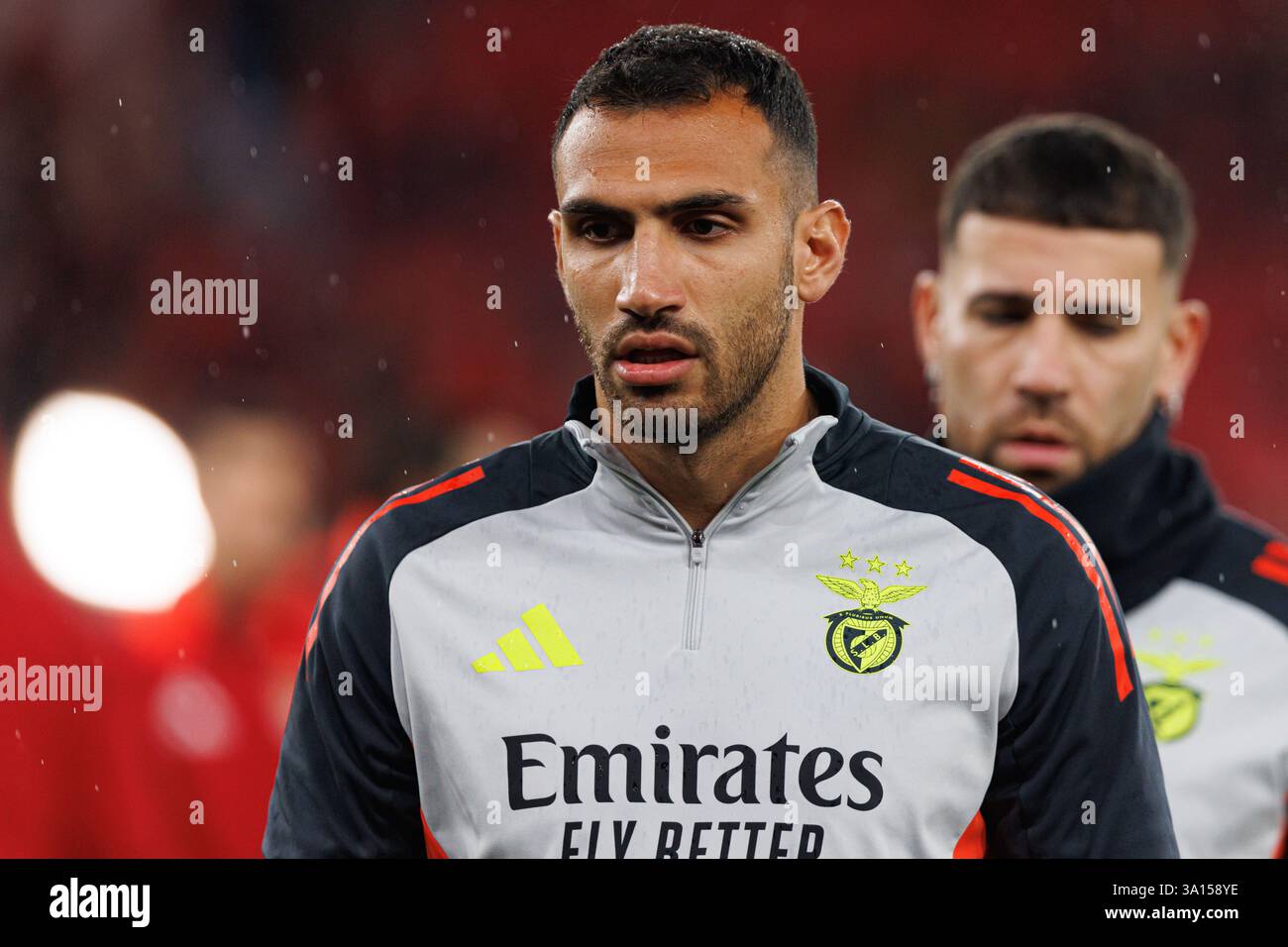 Vangelis Pavlidis seen during UEFA Champions League Round of 16 game ...