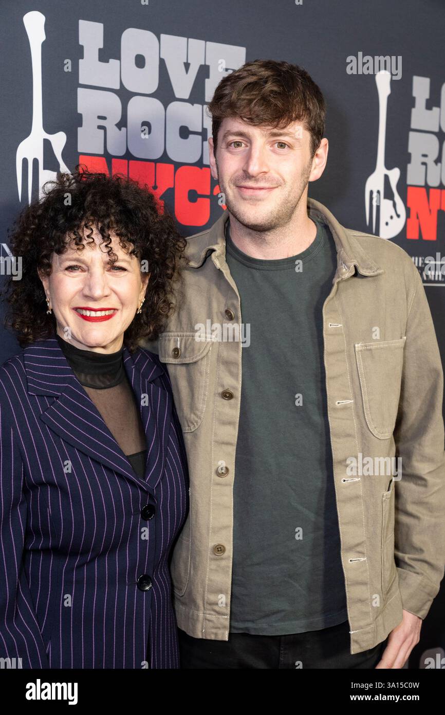 New York, United States. 06th Mar, 2025. Susie Essman and Alex Edelman ...
