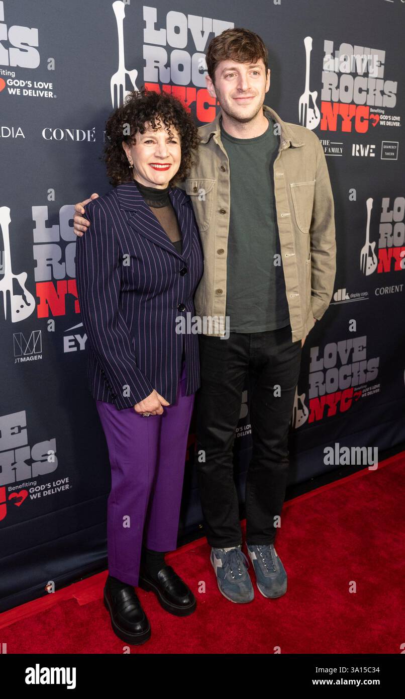 Susie Essman and Alex Edelman attend Ninth annual LOVE ROCKS NYC ...